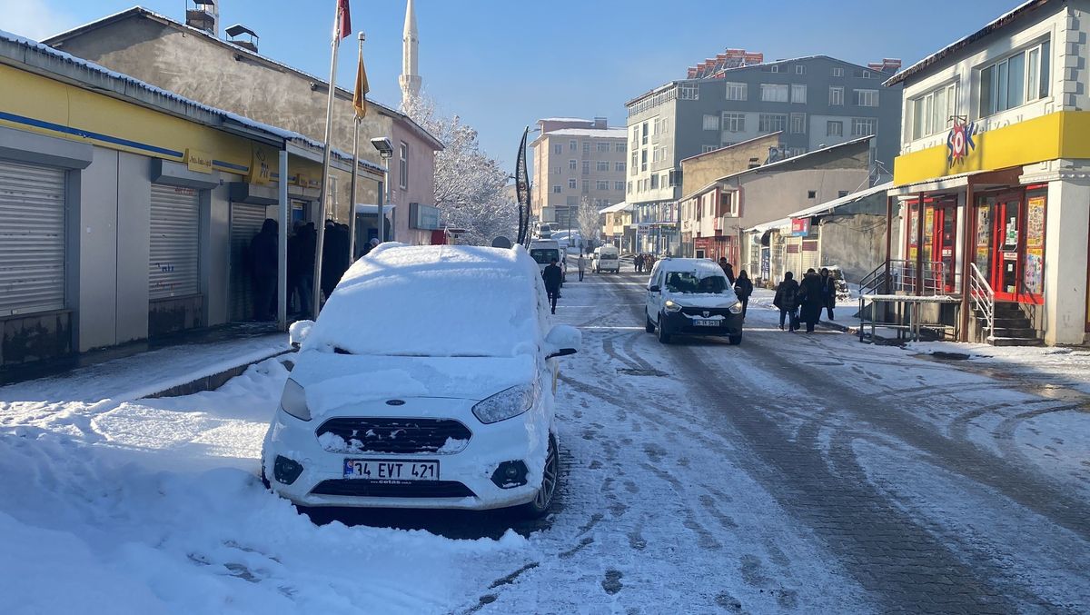 Mart kapıdan baktırdı: Yazı bekleyen Bingöl karlara büründü..