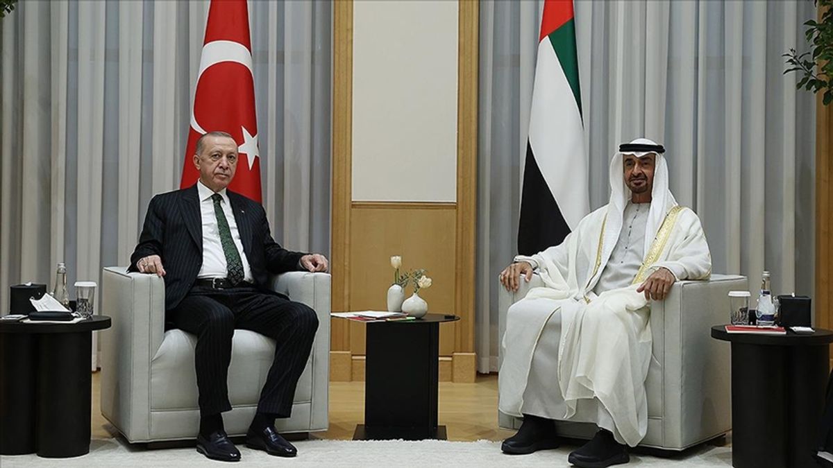 Cumhurbaşkanı Erdoğan, BAE Devlet Başkanı Zayed ile görüştü Cumhurbaşkanı Erdoğan, BAE Devlet Başkanı Zayed ile görüştü