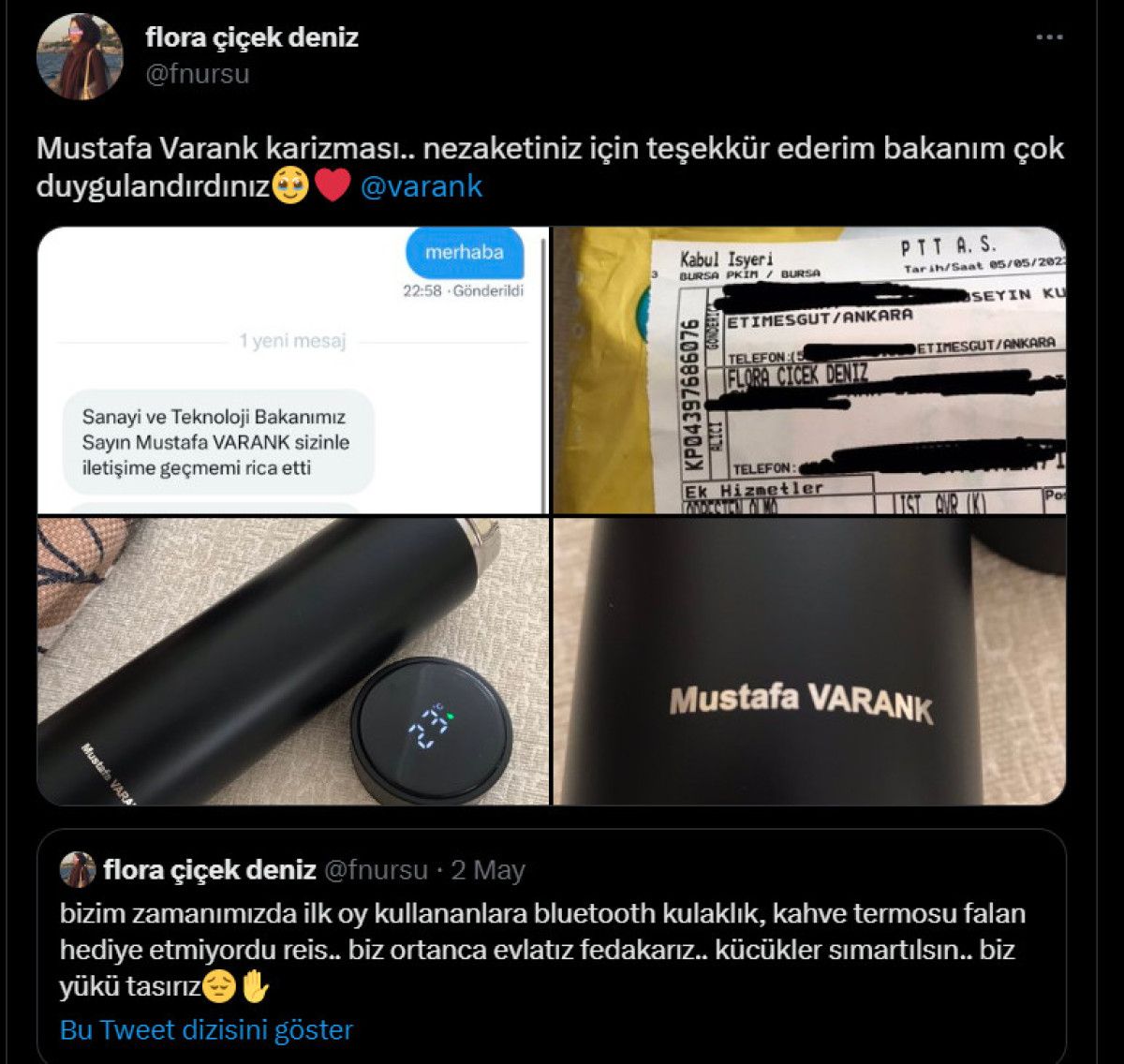 Mustafa Varank'ın tweet atan gence sürprizi