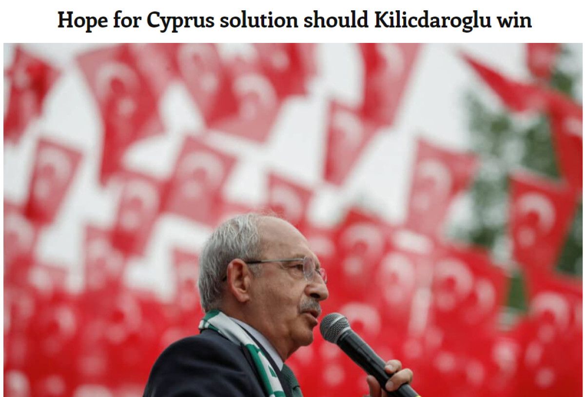 Kıbrıs Rum basını: Kılıçdaroğlu kazanırsa çözümün adı konfederasyon olur