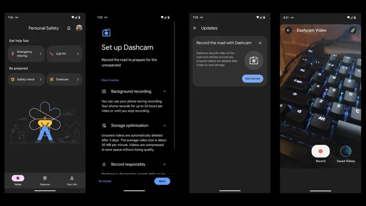 Android kullanıcılarına müjde! Telefonlar araç kamerasına dönüşüyor Android kullanıcılarına müjde! Telefonlar araç kamerasına dönüşüyor