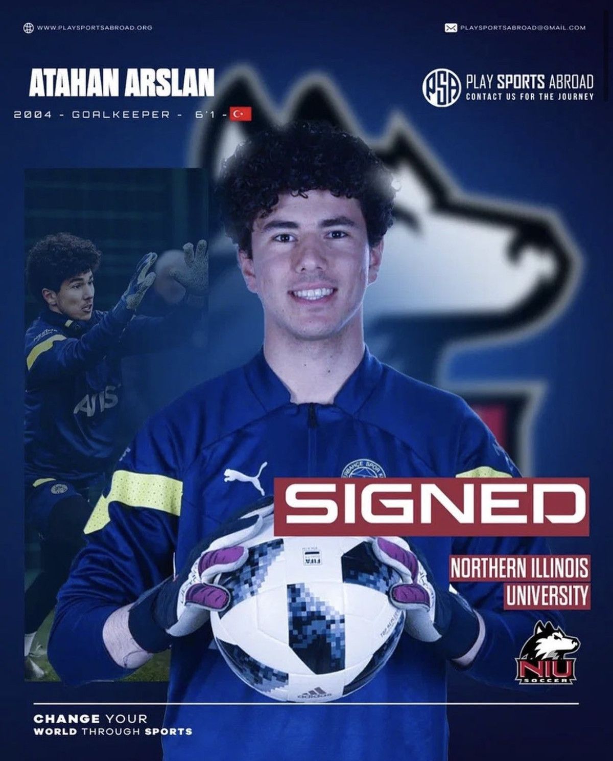 Fenerbahçeli Atahan Arslan, sporcu bursuyla ABD'de forma giyecek