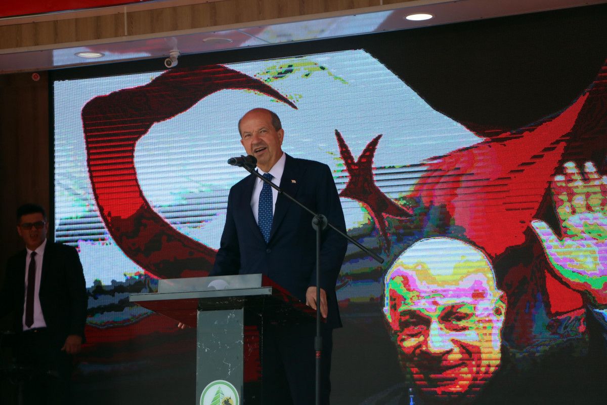 KKTC Cumhurbaşkanı Ersin Tatar: Türk askeri ilelebet adada kalacak KKTC Cumhurbaşkanı Ersin Tatar: Türk askeri ilelebet adada kalacak