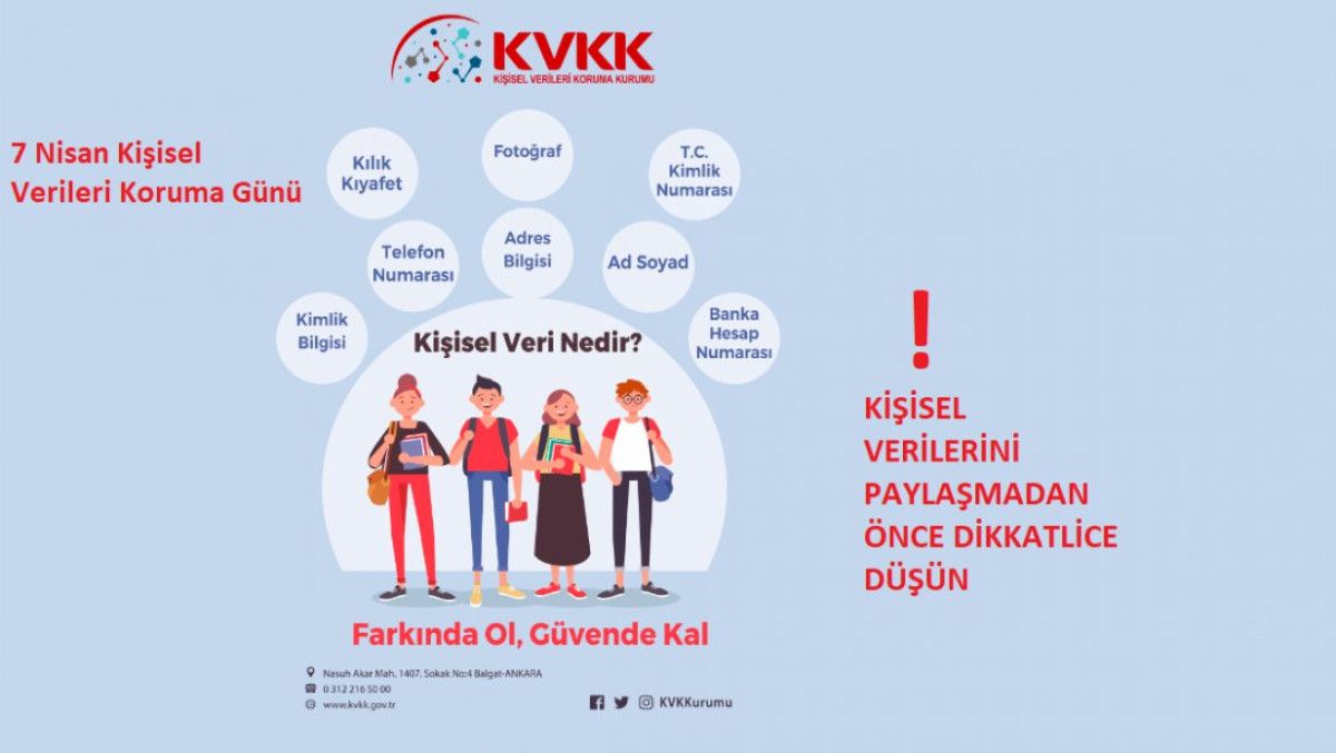 KVKK: Kişisel bilgileri paylaşırken dikkatli olun