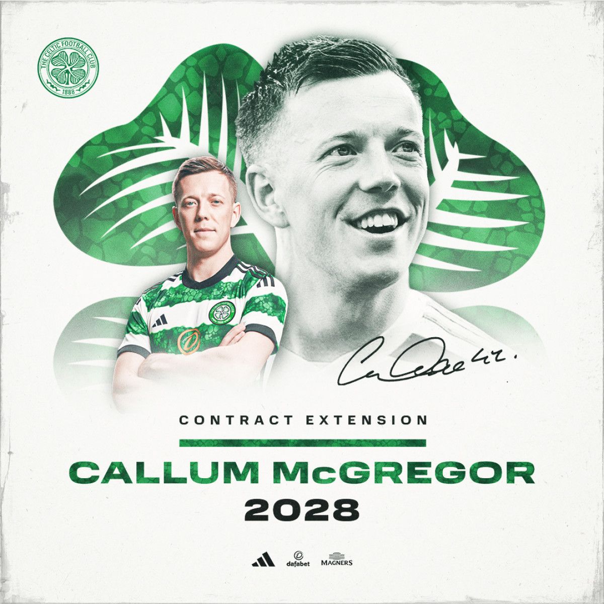 Celtic, kaptan Callum McGregor ile sözleşme yeniledi