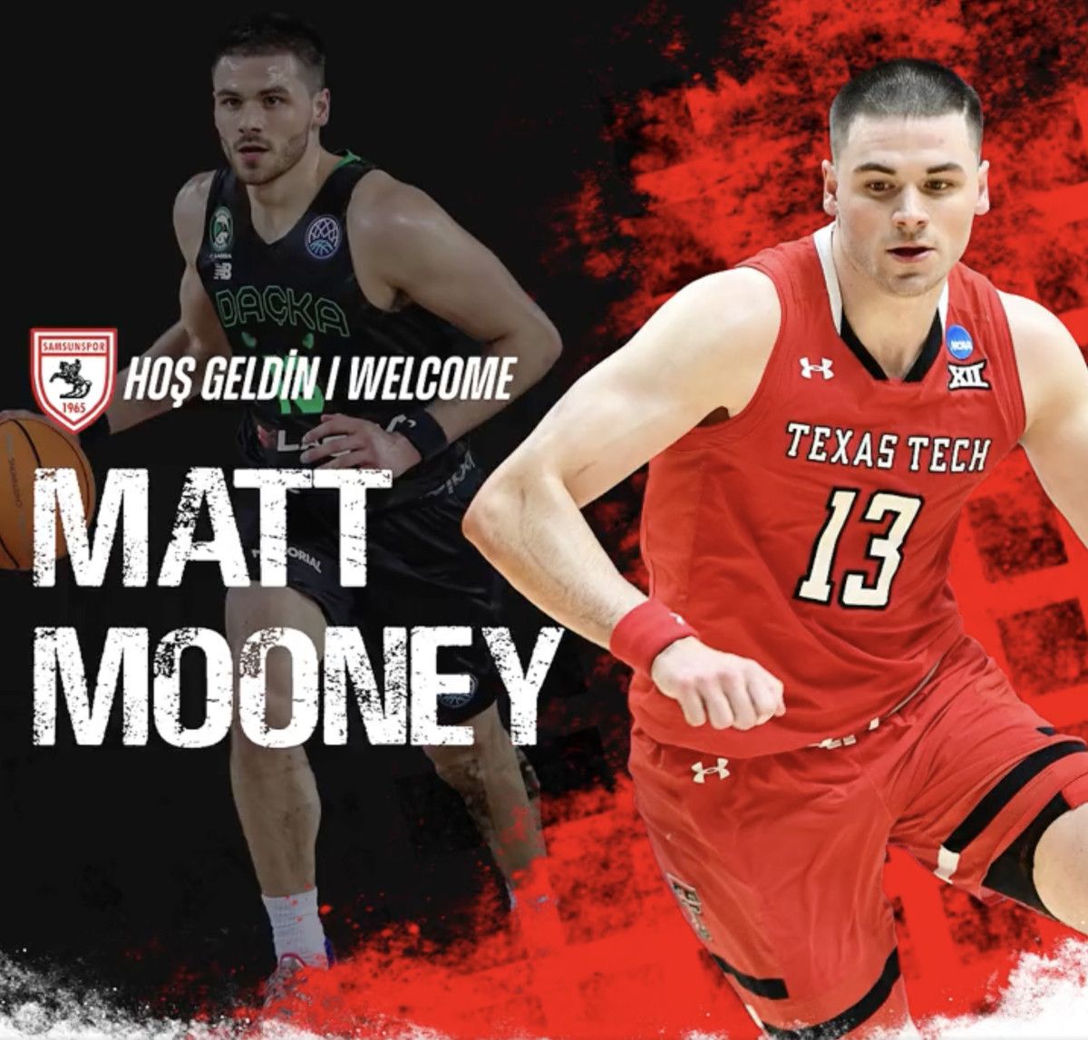 Samsunspor Basketbol, Matt Mooney’i kadrosuna kattı