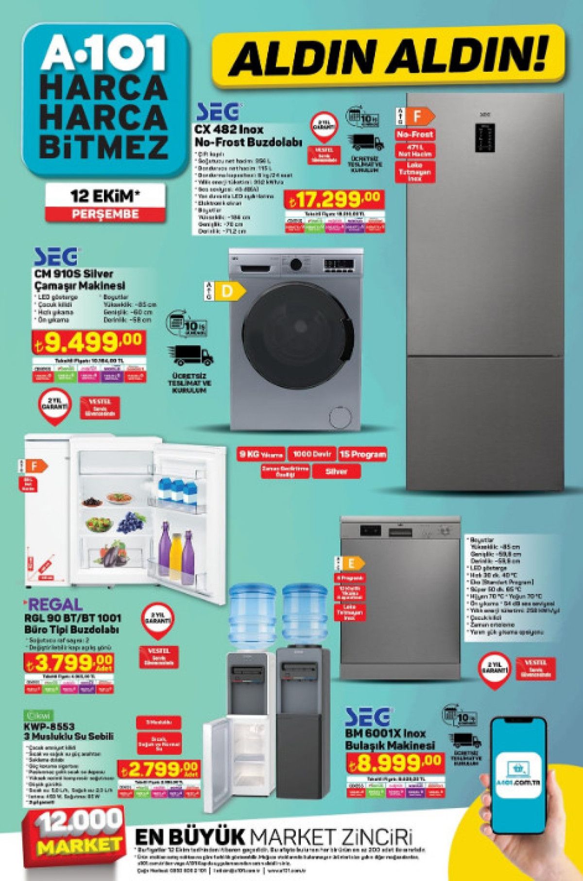 Çeyizcileri coşturan indirim! Gören A101’e akın ediyor…