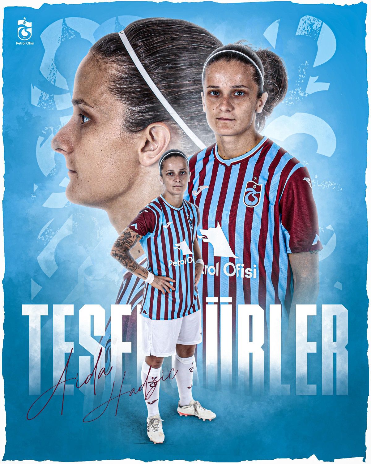 Trabzonspor Kadın Futbol Takımı, Aida Hadzic ile vedalaştı