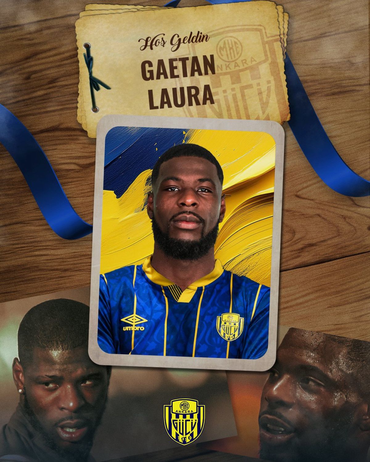 Ankaragücü, kadrosunu Gaetan Laura ile güçlendirdi