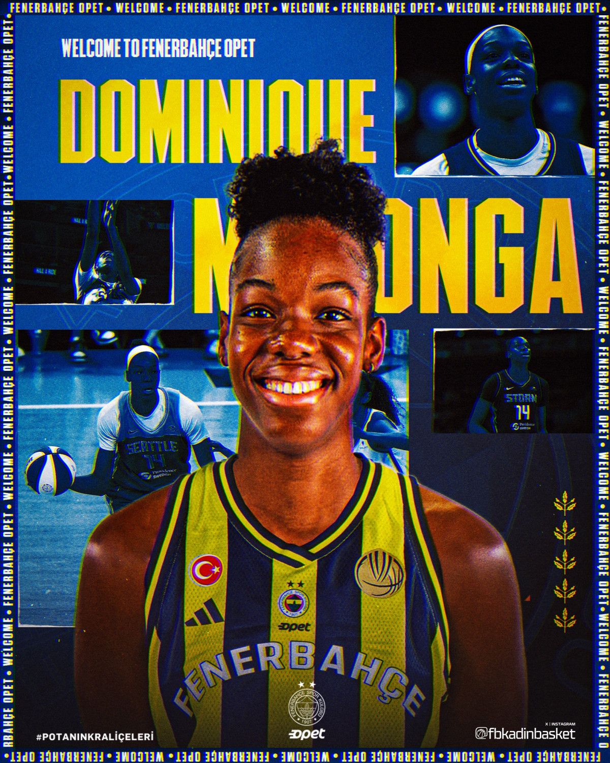 Fenerbahçe, Dominique Malonga'yı transfer etti - Ensonhaber