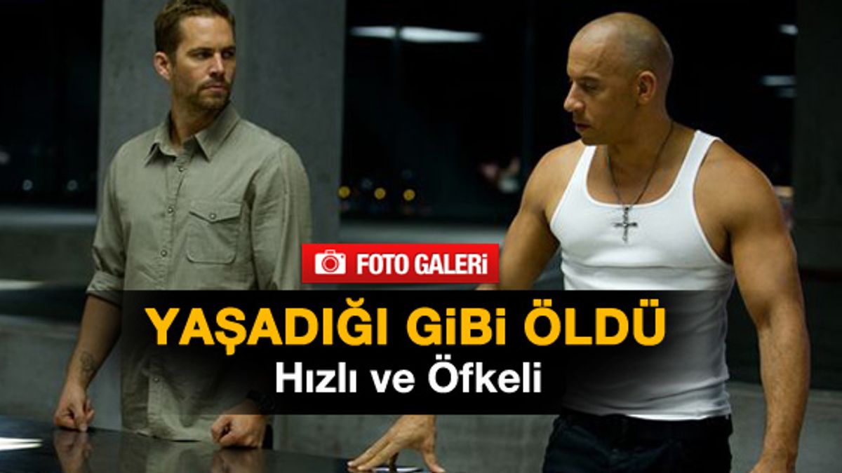 Hızlı ve Öfkeli'deki oyuncu Paul Walker öldü - izle - En Son Haber