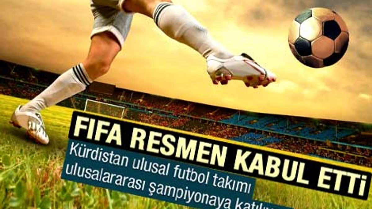 FIFA Kürt futbol takımını resmi olarak tanıdı - En Son Haber