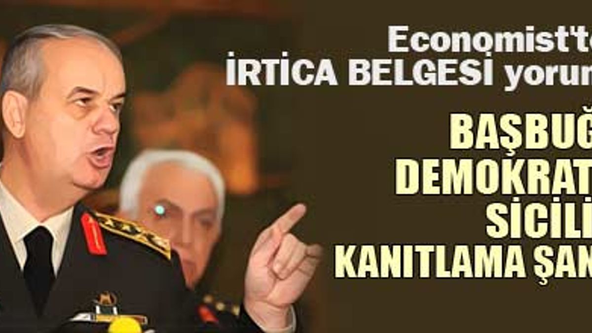 İrtica belgesine Economist yorumu