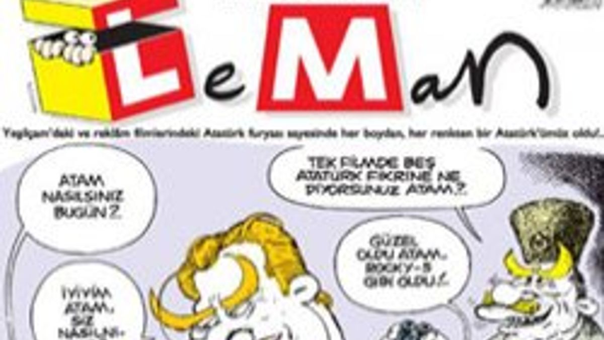 Peş peşe Atatürk filmleri Leman'a kapak oldu