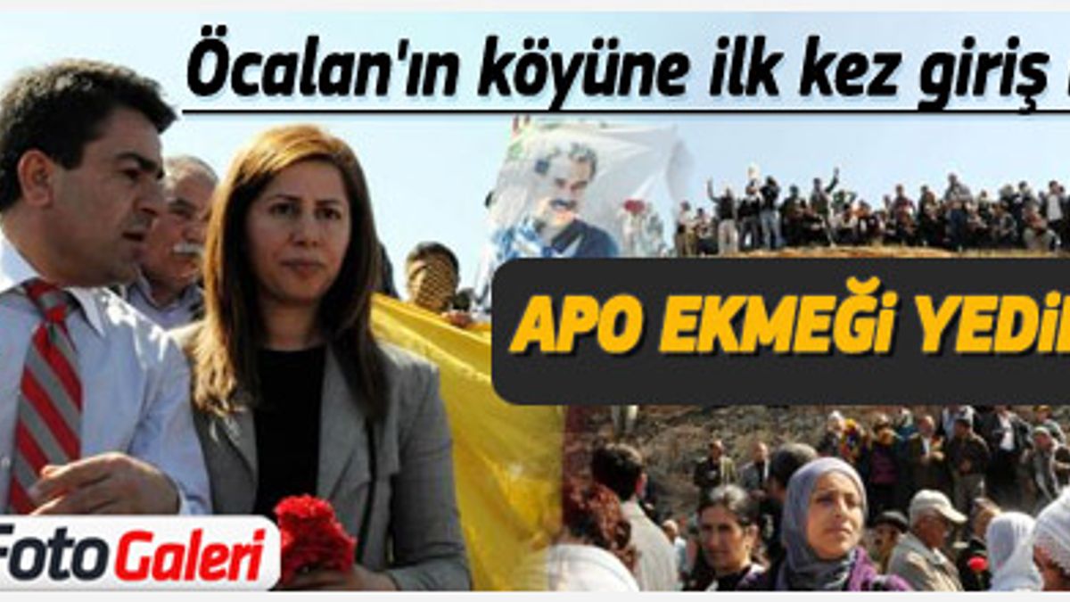 Öcalan'ın köyüne ilk kez giriş izni Öcalan'ın köyüne ilk kez giriş izni