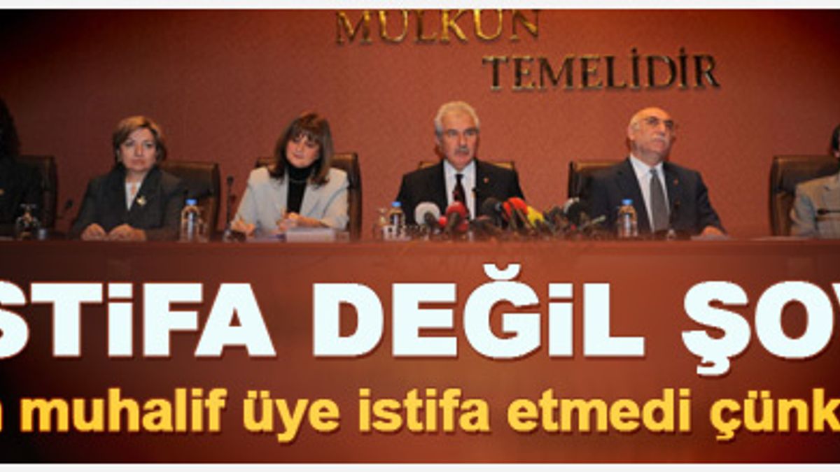 HSYK istifaları şov mu