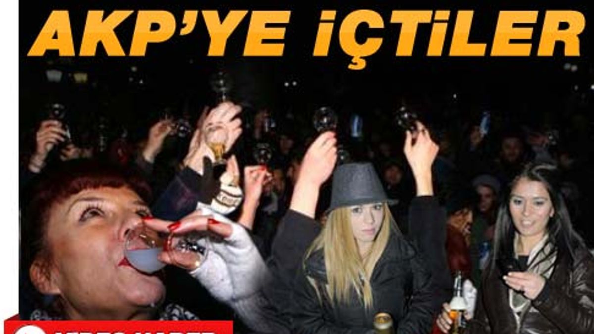 AKP'ye içtiler - Foto Galeri