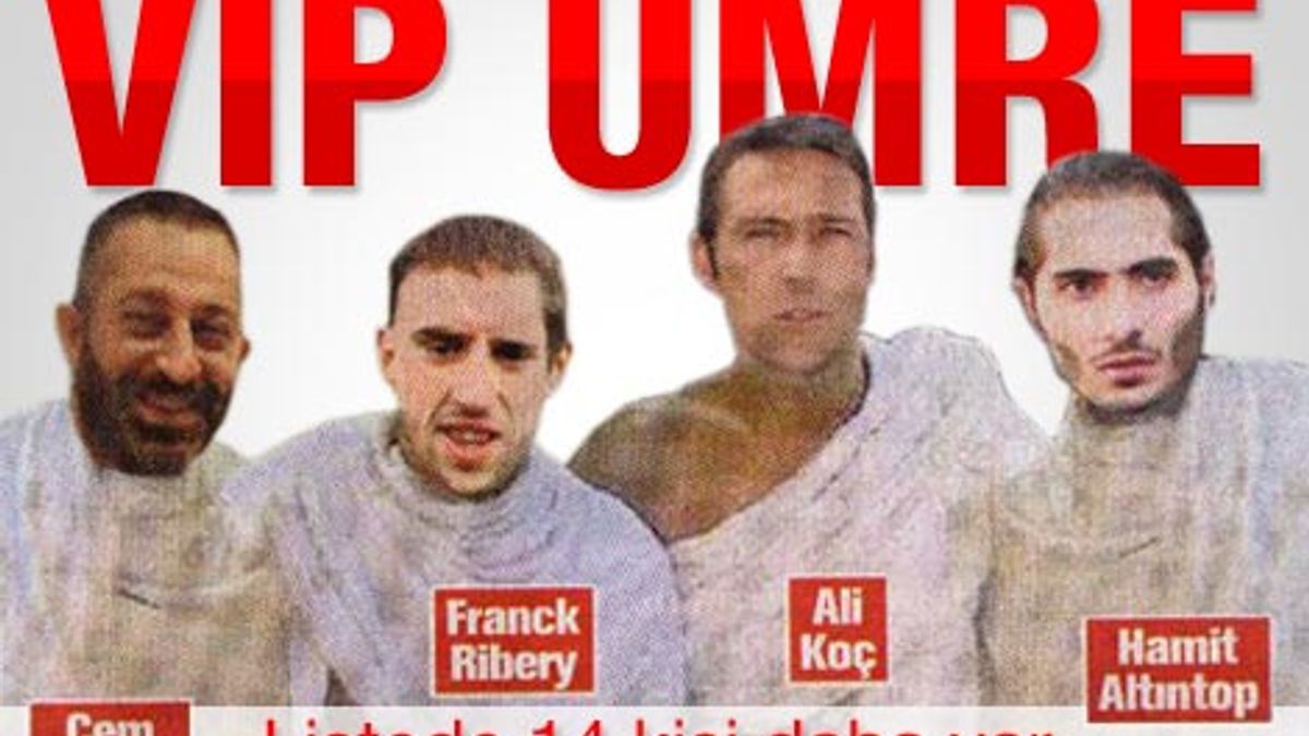 Jet sosyete Umre turunda