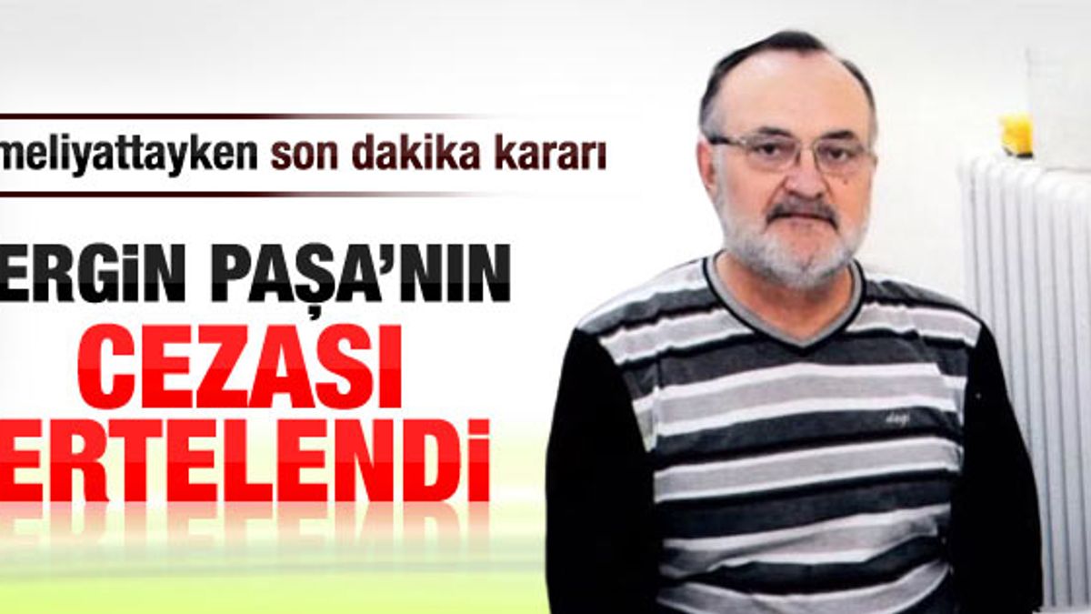 Ergin Saygun'un cezası ertelendi