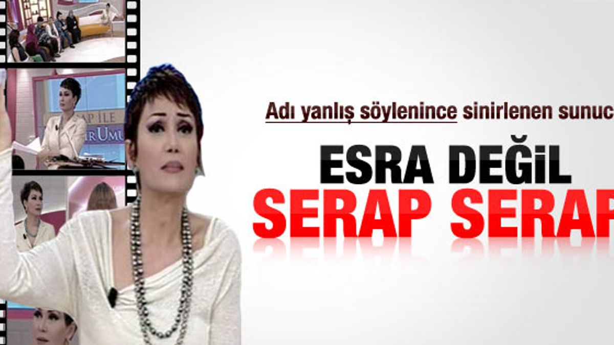 Serap Güner Esra Erol denince sinirlendi - Tıkla İzle