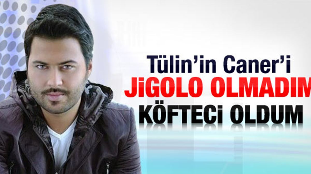 Caner'in yeni mesleği köftecilik