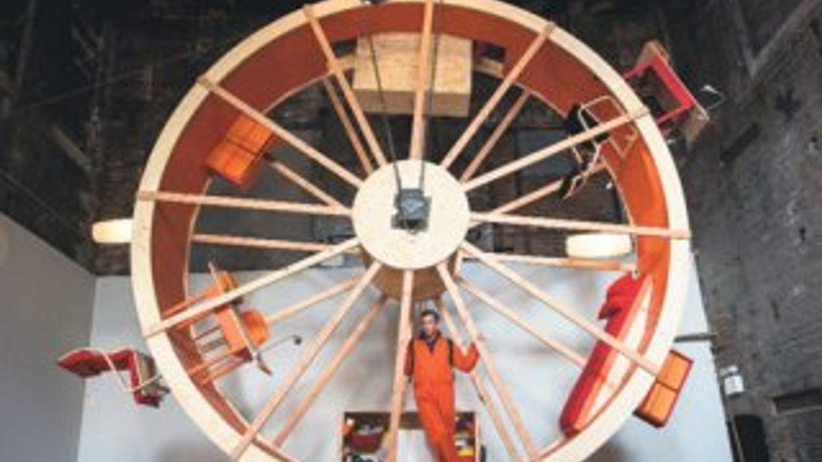 Dev insan tekerleği üretildi