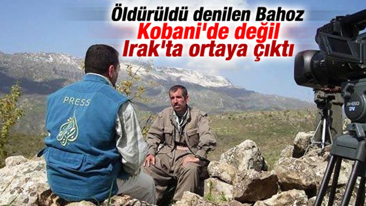 Bahoz Erdal Irak'ta ortaya çıktı