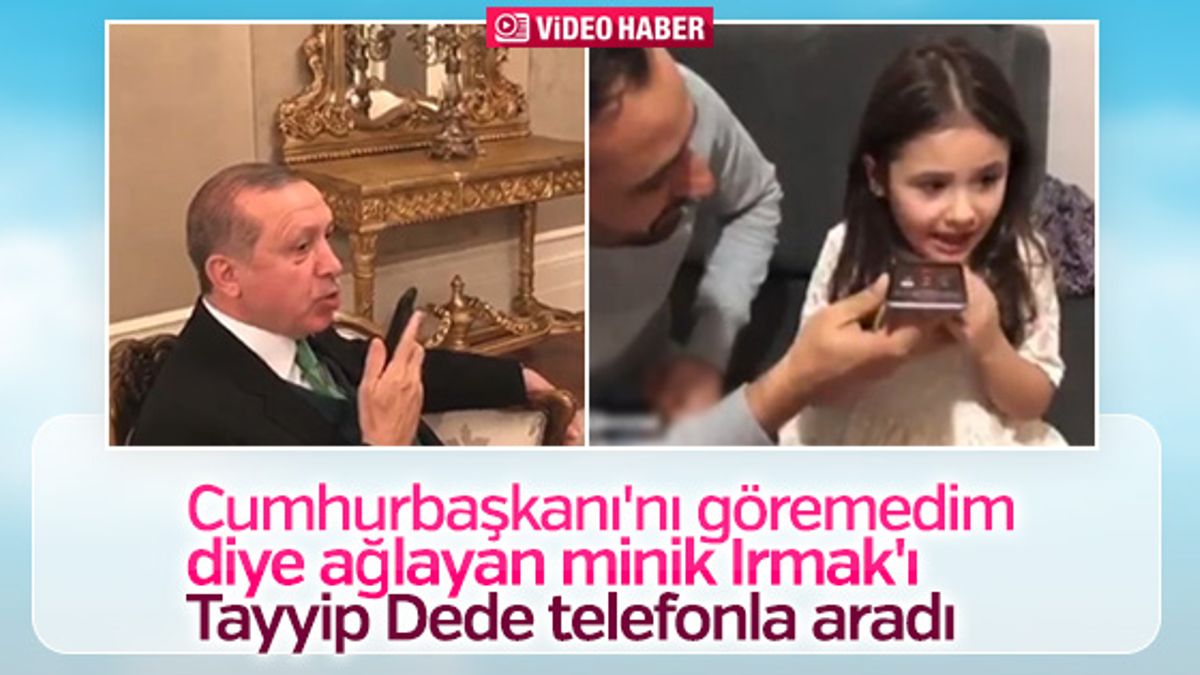Minik Irmak, Cumhurbaşkanı'yla görüştü