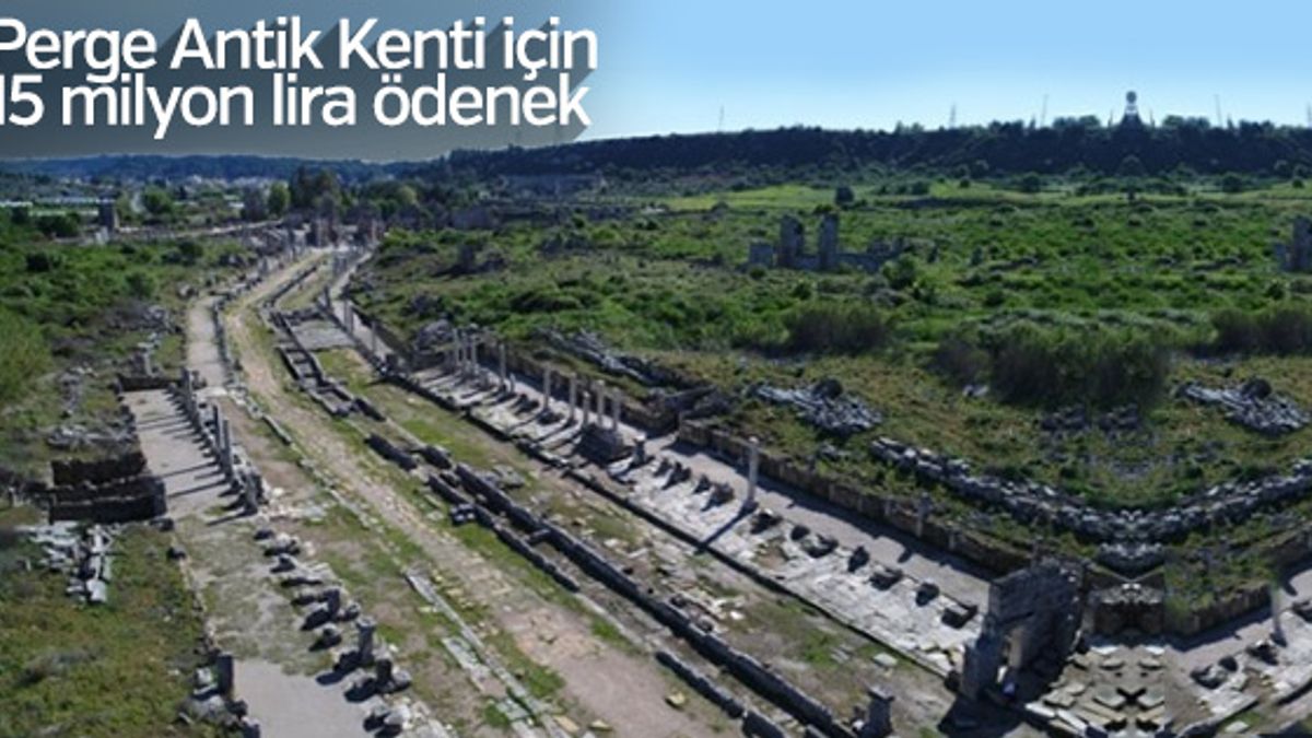 Perge Antik Kenti yeniden canlanacak