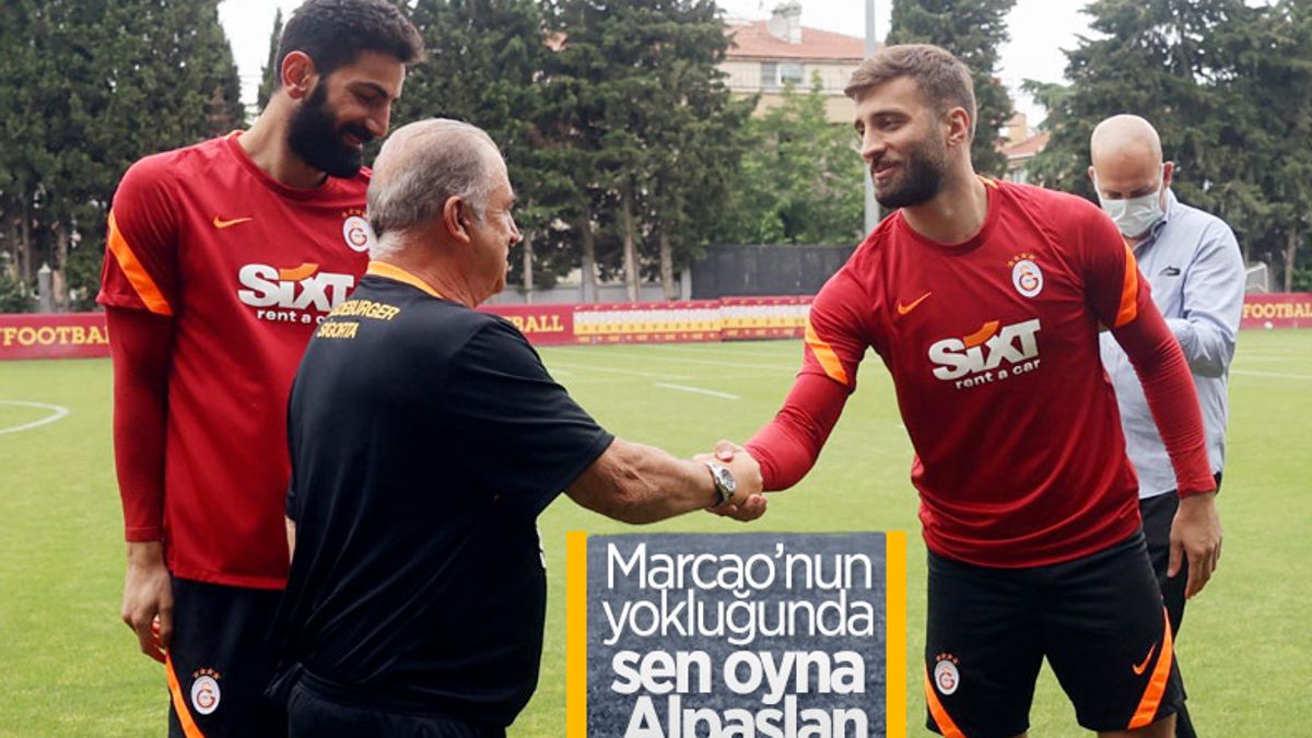 Galatasaray'da Marcao yerine Alpaslan