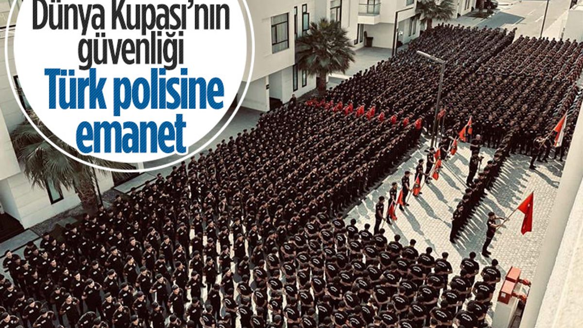 Türk polisi, Katar'da düzenlenecek olan Dünya Kupası'na hazır