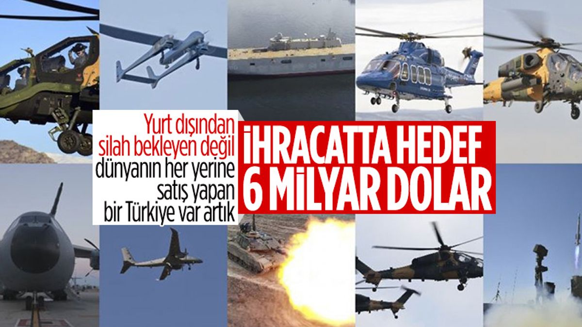 İsmail Demir savunma sanayiinde ihracat hedefini açıkladı