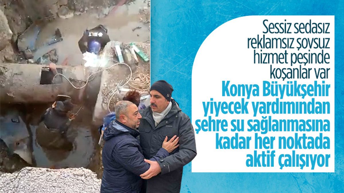 Konya Büyükşehir Belediyesi, Hatay'ın yaralarını sarıyor Konya Büyükşehir Belediyesi, Hatay'ın yaralarını sarıyor