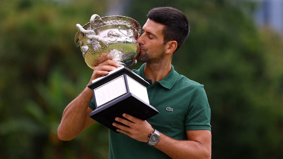 Novak Djokovic, tenis tarihine geçti Novak Djokovic, tenis tarihine geçti