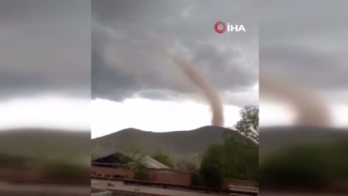 Meksika'da dev hortum paniği