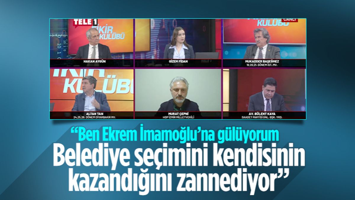 Altan Tan: Ekrem İmamoğlu, HDP'nin tepki oylarıyla kazandı