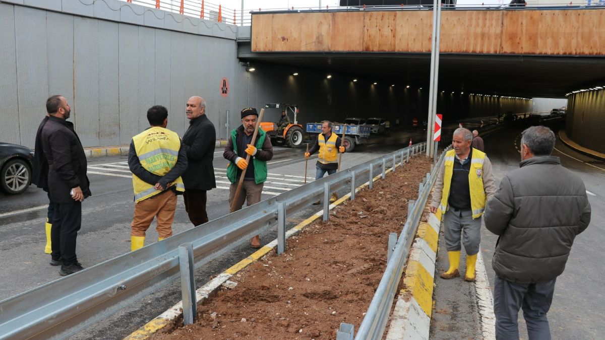 Şanlıurfa'daki Abide Köprülü Kavşağı eski haline getirildi