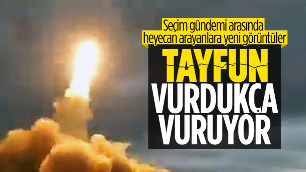 TAYFUN Balistik Füzesi'nin atış görüntüleri