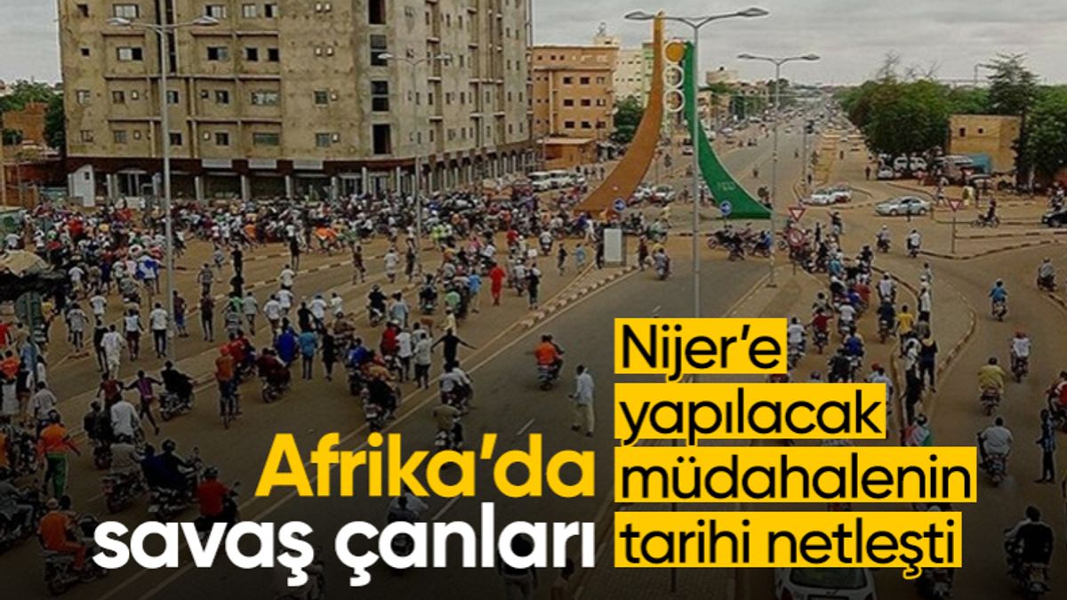 Nijer'e olası müdahalenin tarihi belirlendi