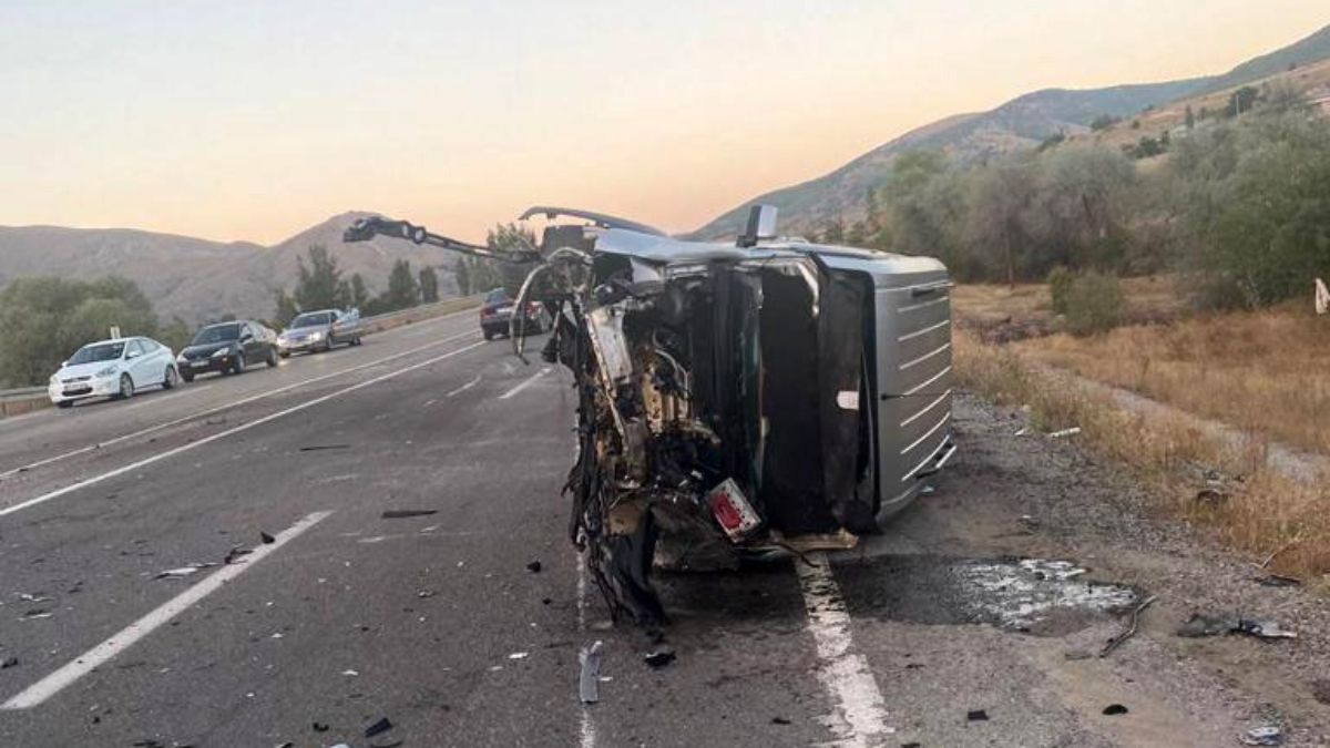 Gümüşhane’de trafik kazası: 2’si ağır 7 yaralı Gümüşhane’de trafik kazası: 2’si ağır 7 yaralı
