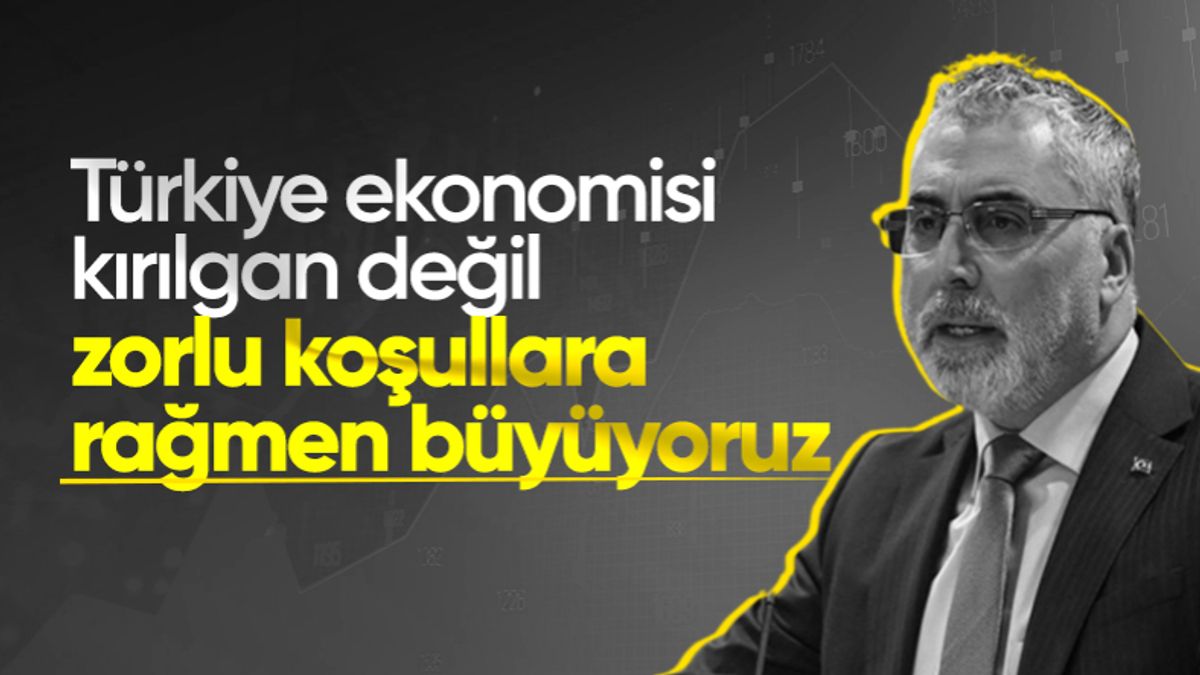 Çalışma ve Sosyal Güvenlik Bakanı Vedat Işıkhan'dan ekonomi mesajı Çalışma ve Sosyal Güvenlik Bakanı Vedat Işıkhan'dan ekonomi mesajı