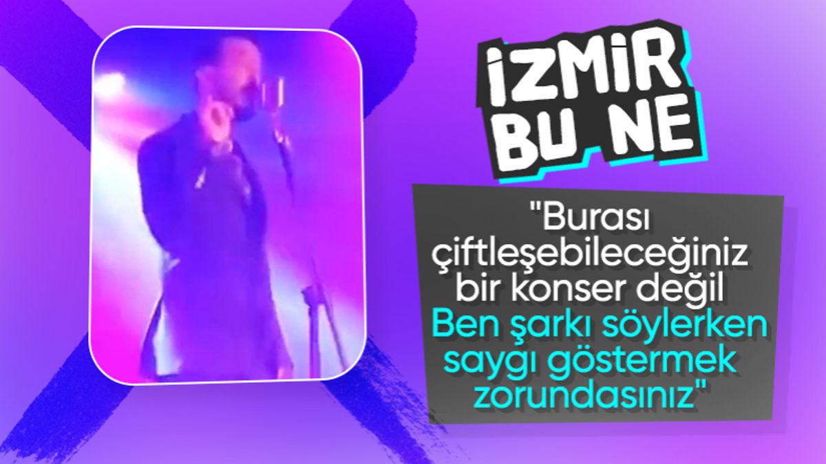 Cem Adrian'dan konserde hayranlarına sitem: 'Burası çiftleşme yeri değil'