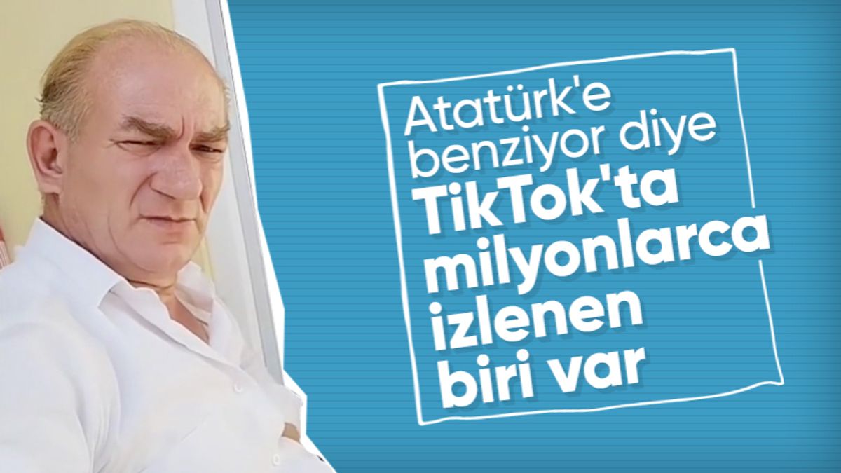 Sosyal medyada Atatürk'e benzeyen adama milyonlar kazandırdılar