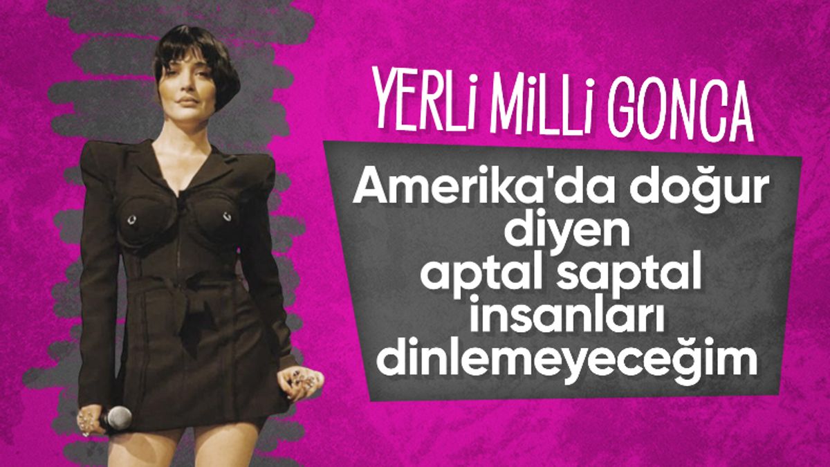 Gonca Vuslateri, Türkiye'yi kötüleyenlere isyan etti