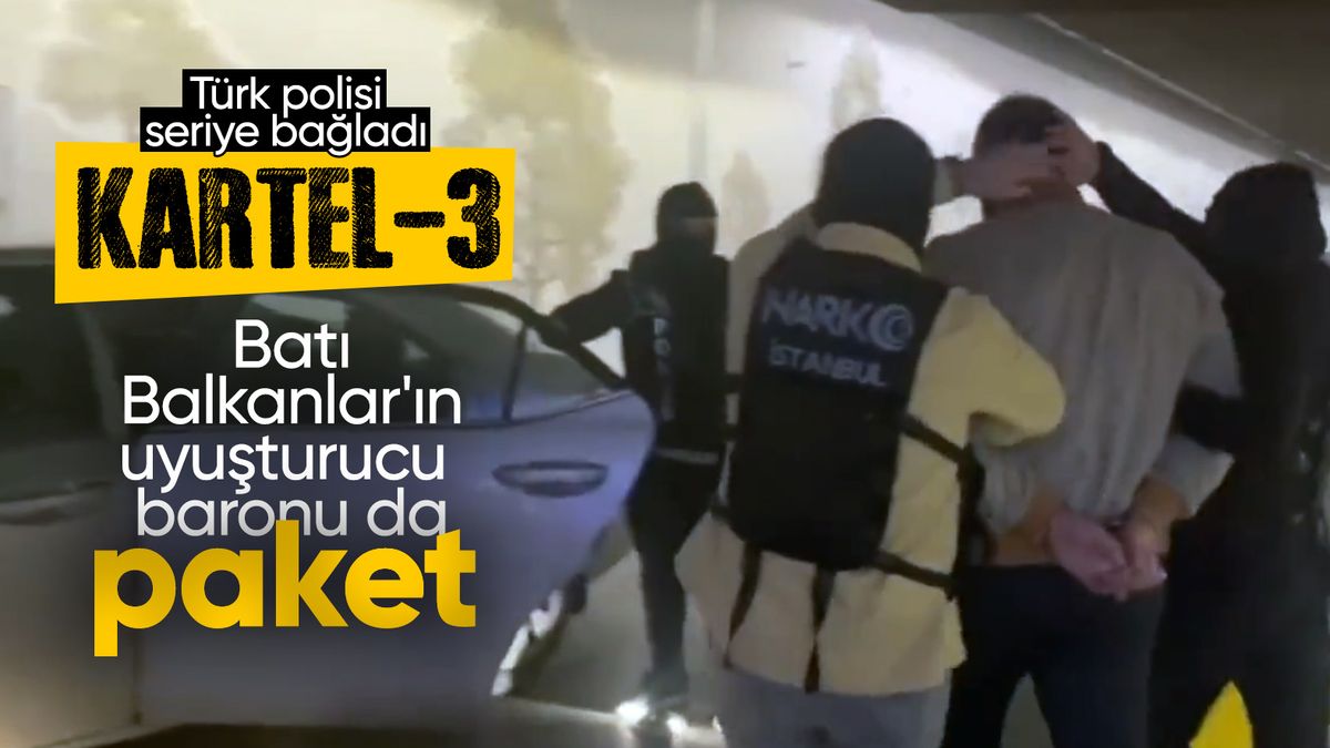 İstanbul'da KARTEL-3 operasyonu: Uyuşturucu karteli Christijan Palic ...