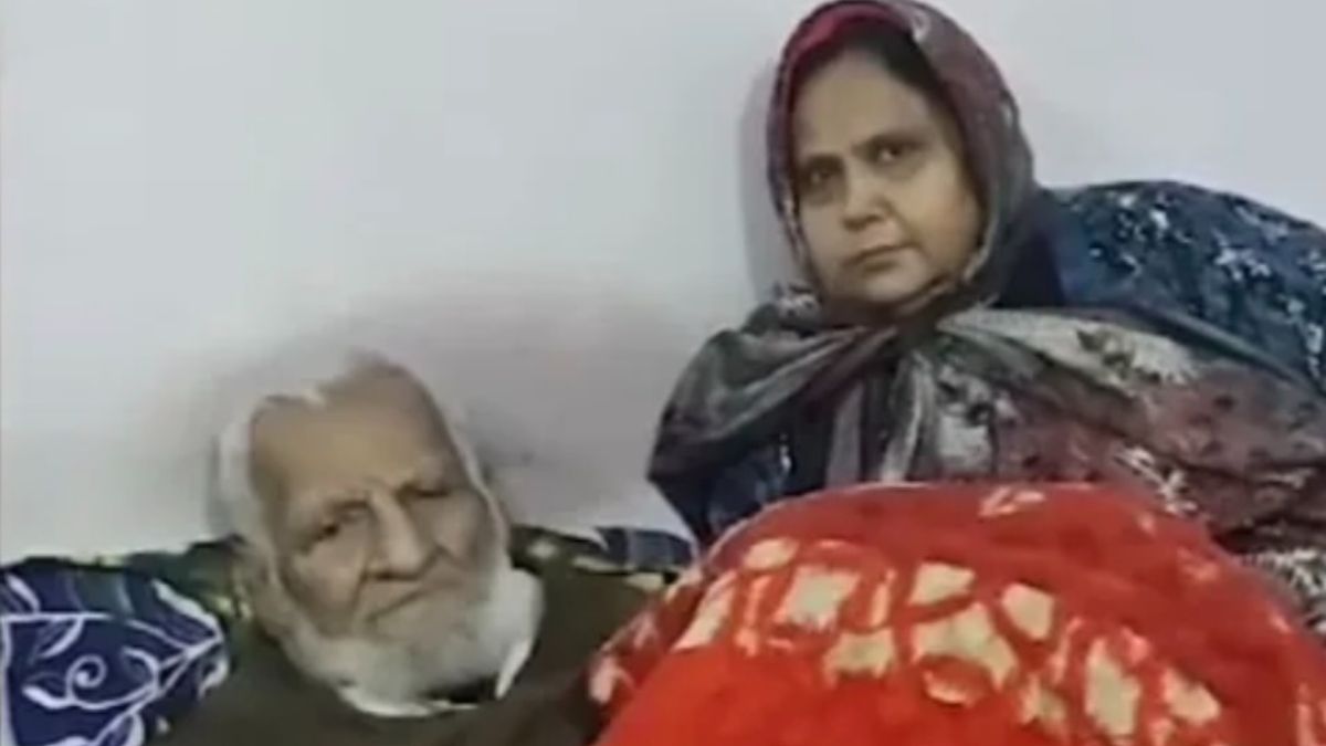 Hindistan'da 103 yaşındaki adam 49 yaşındaki kadınla evlendi