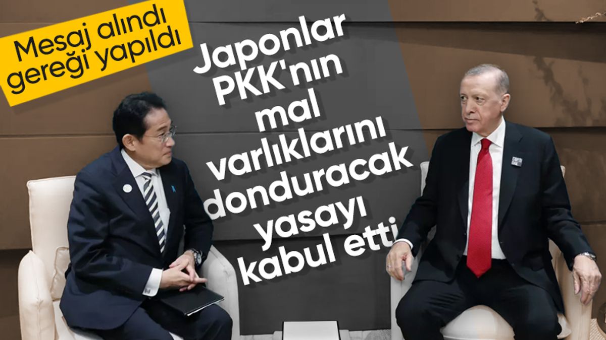 Japonya, PKK'ya fon sağlayan derneklerin varlıklarını donduran yasayı ...