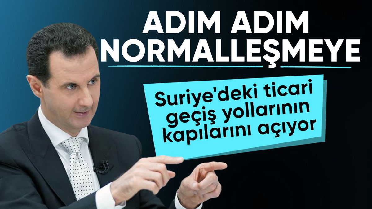 Suriye ile normalleşme adımları sahaya yansıdı: Ebu Zendin Kapısı ...