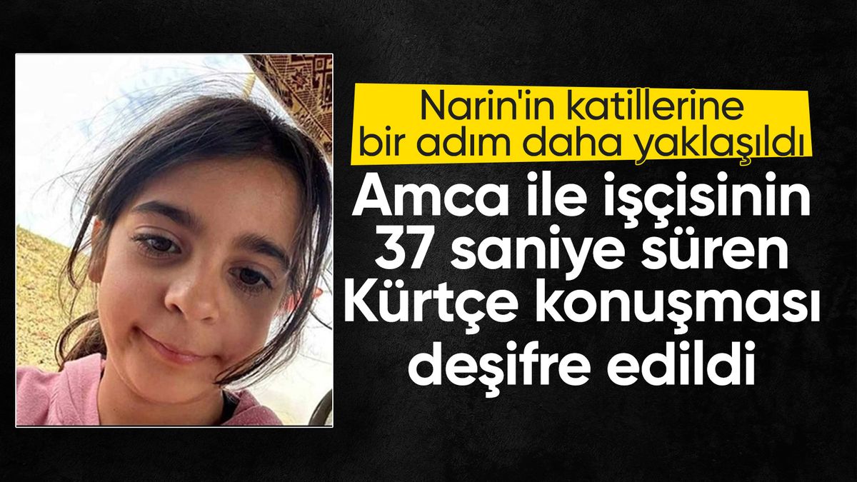 Narin Güran davası: Amca Salim Güran ile işçisi arasındaki telefon ...