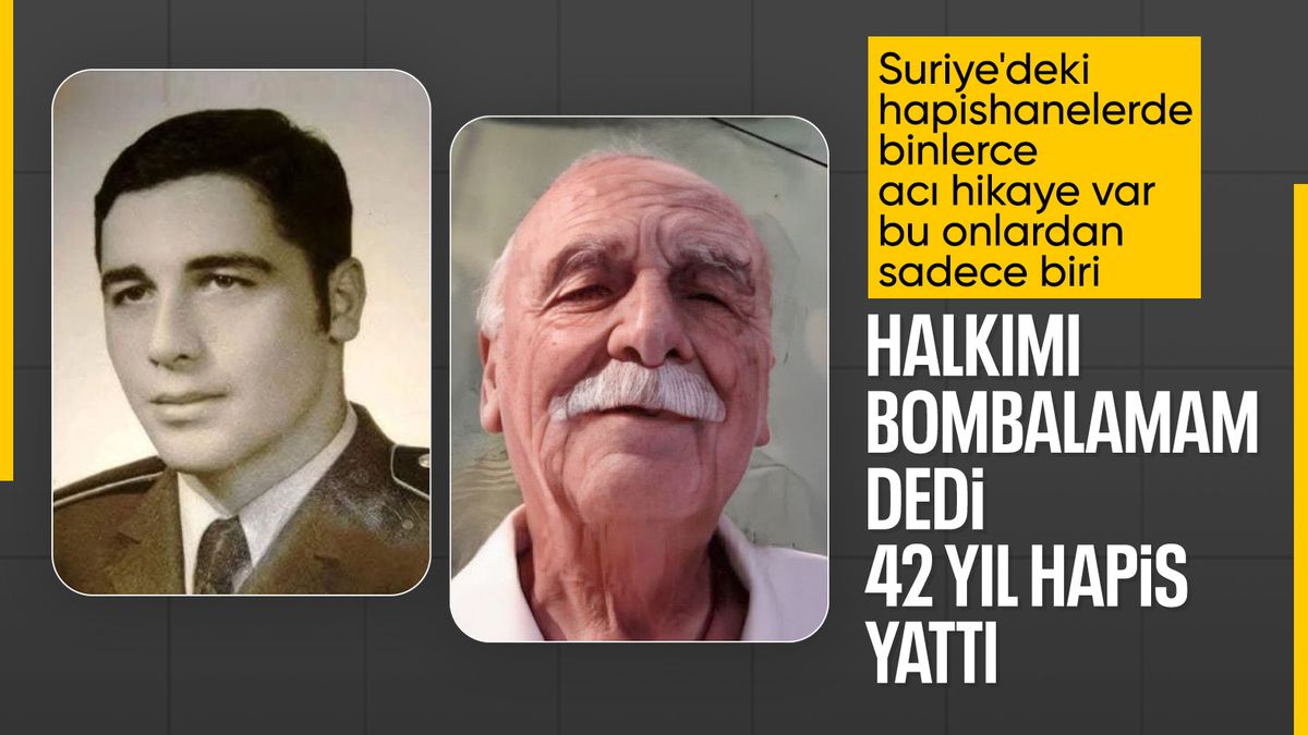 Suriye halkını bombalamayı reddettiği için hapsedilen pilot yıllar ...